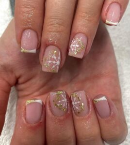 BIAB Christmas Nail Designs To Rock This Festive Season